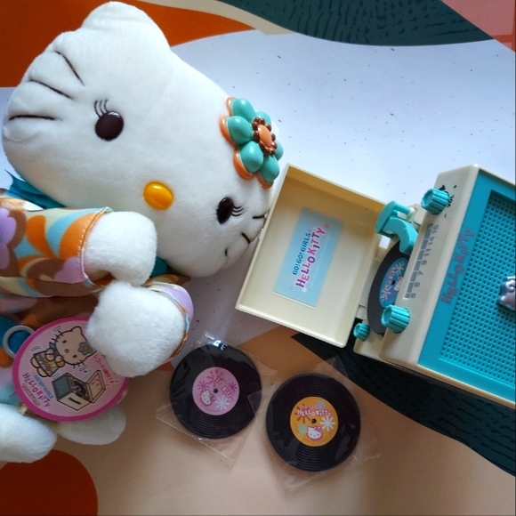 Sanrio | Other | Sanrio 200 Vtg Rare Hello Kitty Doll Plush Music Box ...